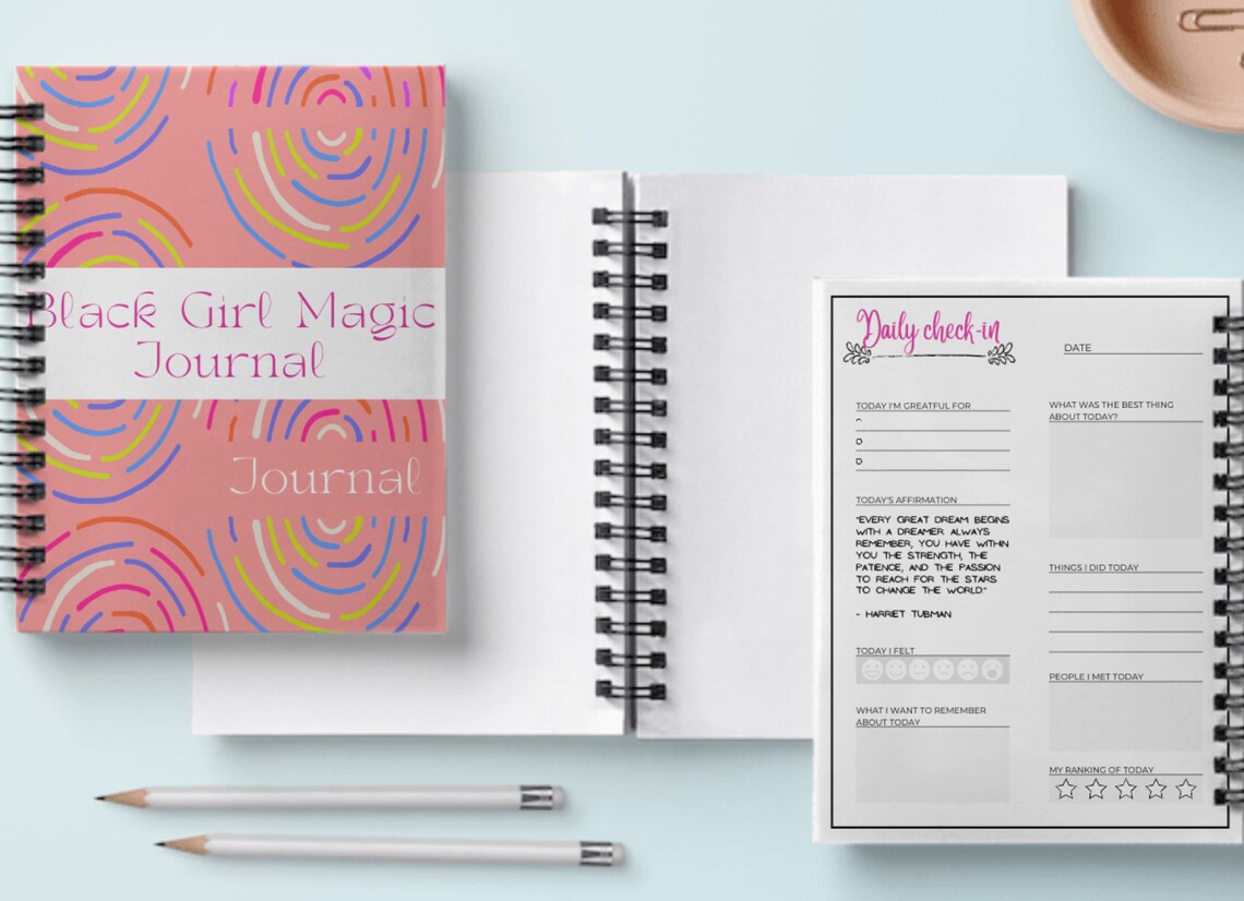 Black Women Coloring Page Empower Journal - INSTANT DOWNLOAD! - Etsy