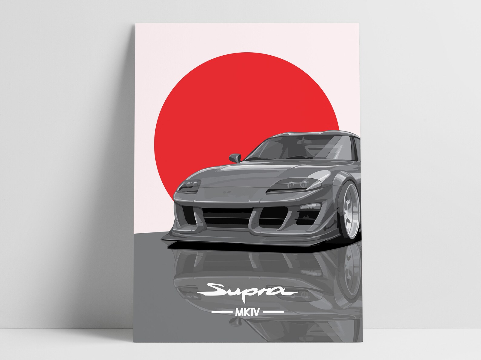 Supra Poster, Toyota Supra MK4 Poster, JDM Car Poster Digital Download ...