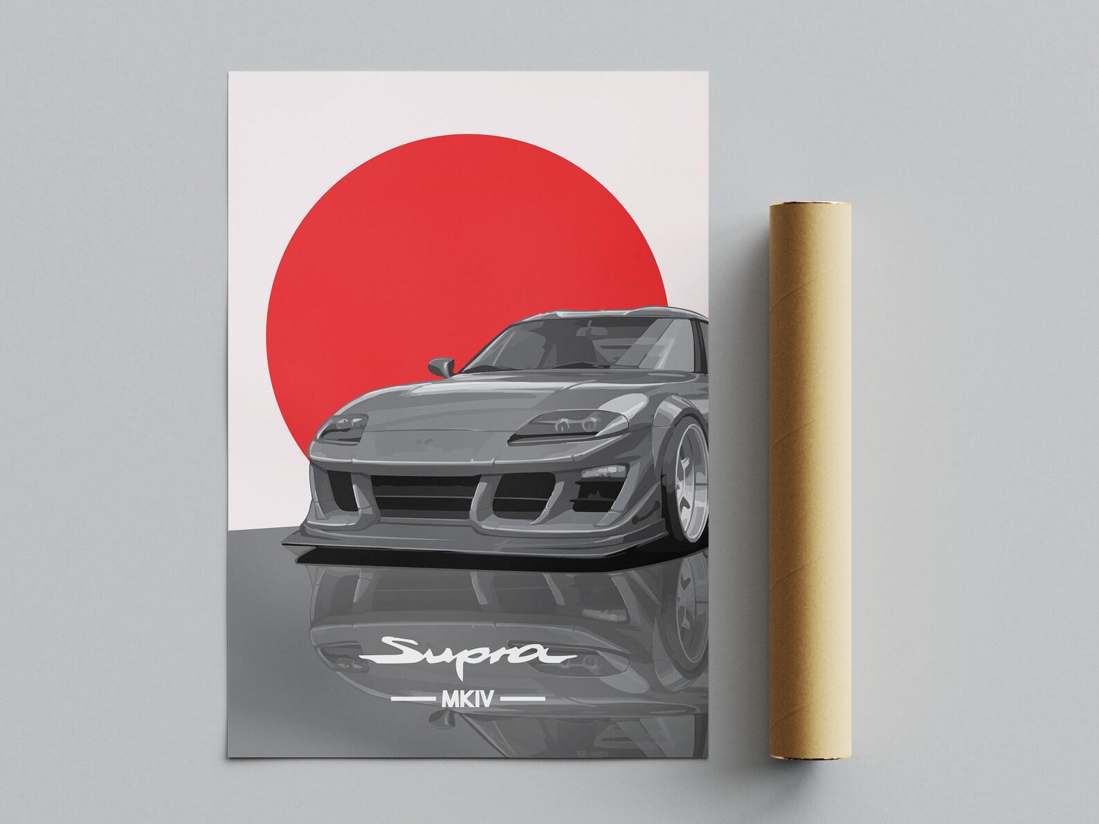 Supra Poster, Toyota Supra MK4 Poster, JDM Car Poster Digital Download ...