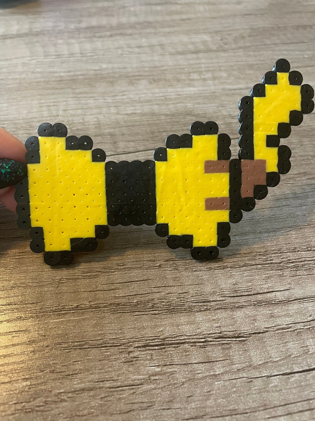 Pikachu 8-bit Hair Bow, Pokemon Gift, Pokemon Bow, Pikachu Gift - Etsy