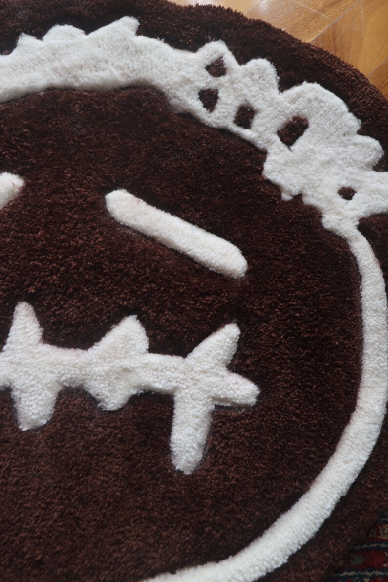 Cactus Rug Custom Rug Handmade Tufted Rug Hype Beast - Etsy