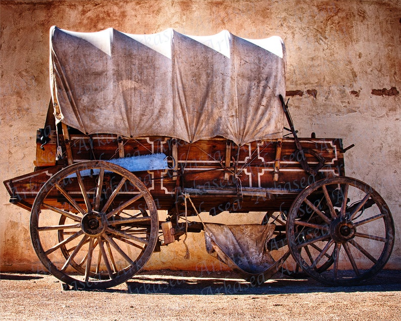 Rusty Dusty Wagon | Prairie Schooner | Wild West Wagon | Automotive JPG ...
