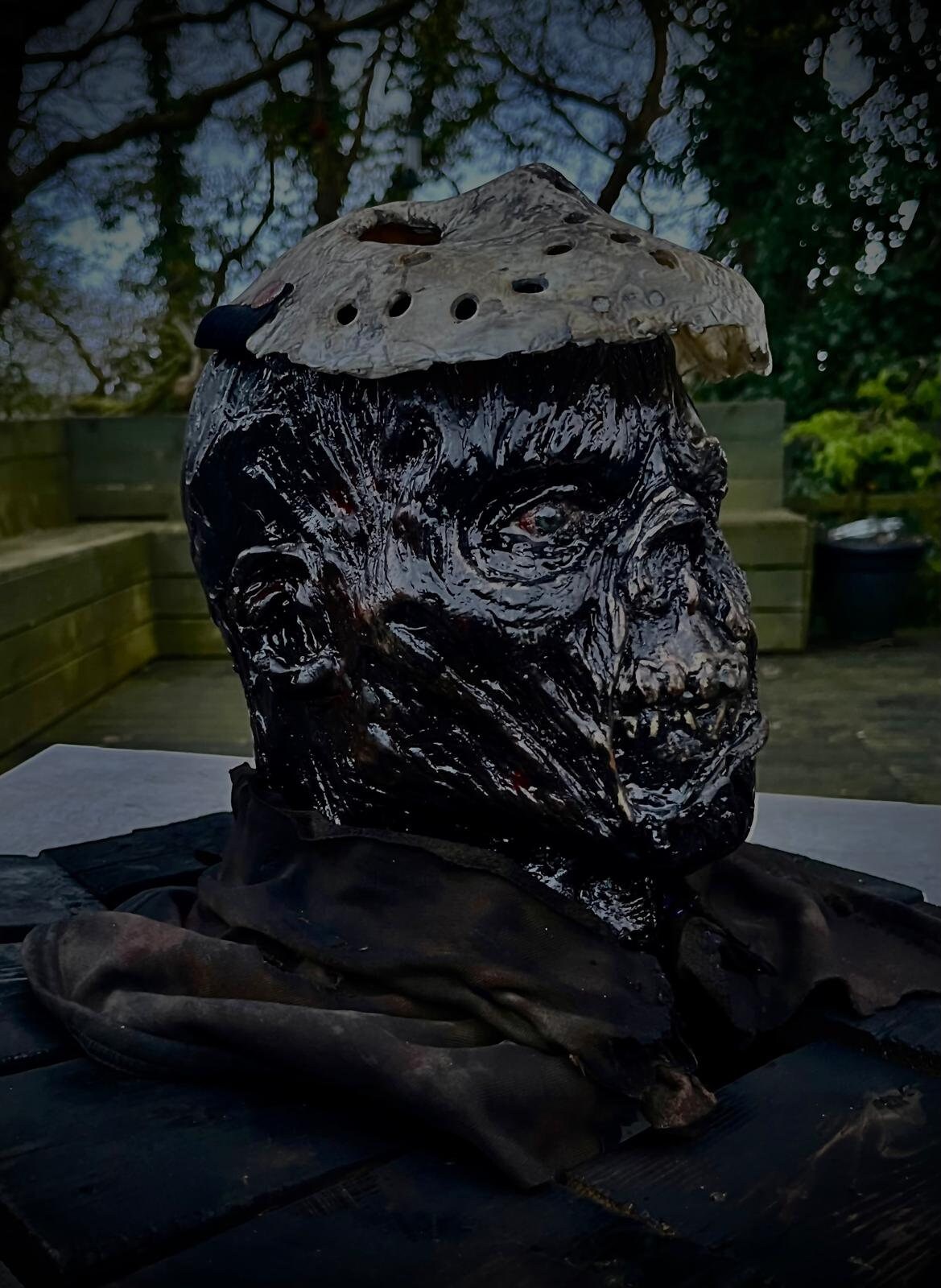 Jason Voorhees Part 6 Full Resin Scale 1:1 Horror Statue Prop Bust ...