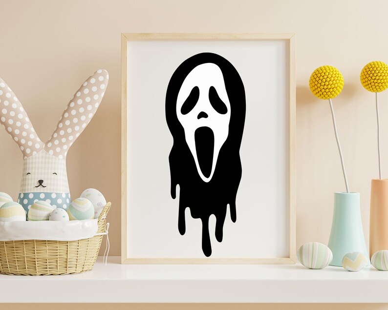 Ghost Face Scream SVG Bundle: Halloween Horror Designs (digital File ...