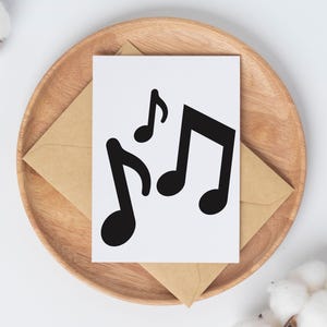 Music SVG Bundle: Musical Notes Clipart (digital Download) - Etsy