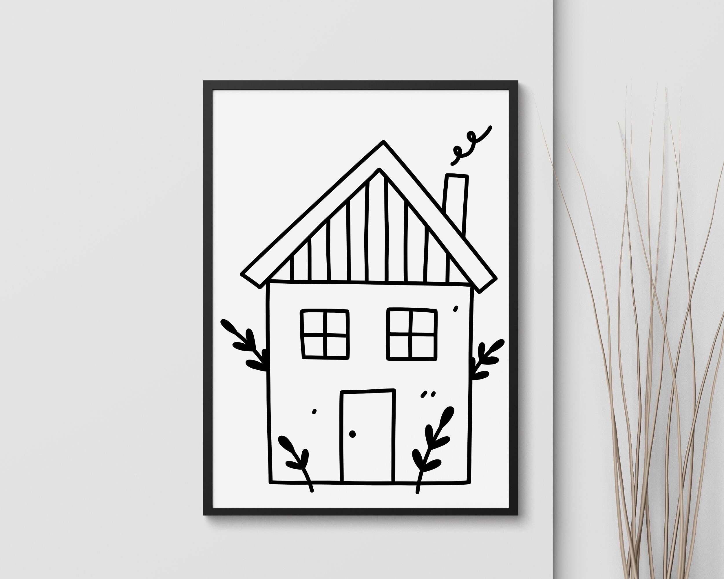 House SVG Bundle: Scandinavian, Floral, Tiny House Designs (cut File ...