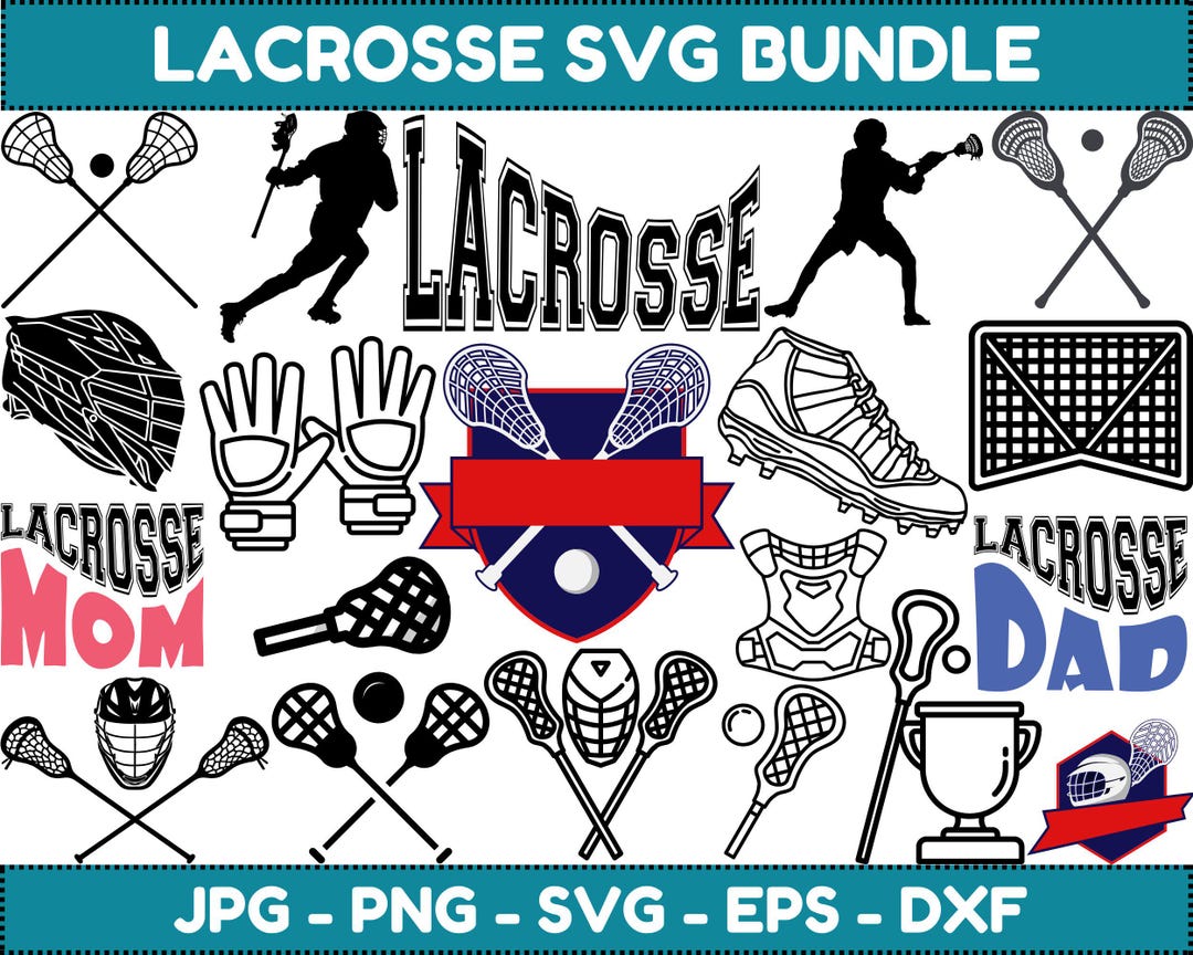 Lacrosse SVG Bundle, Lacrosse PNG Bundle, Lacrosse Clipart, Lacrosse ...