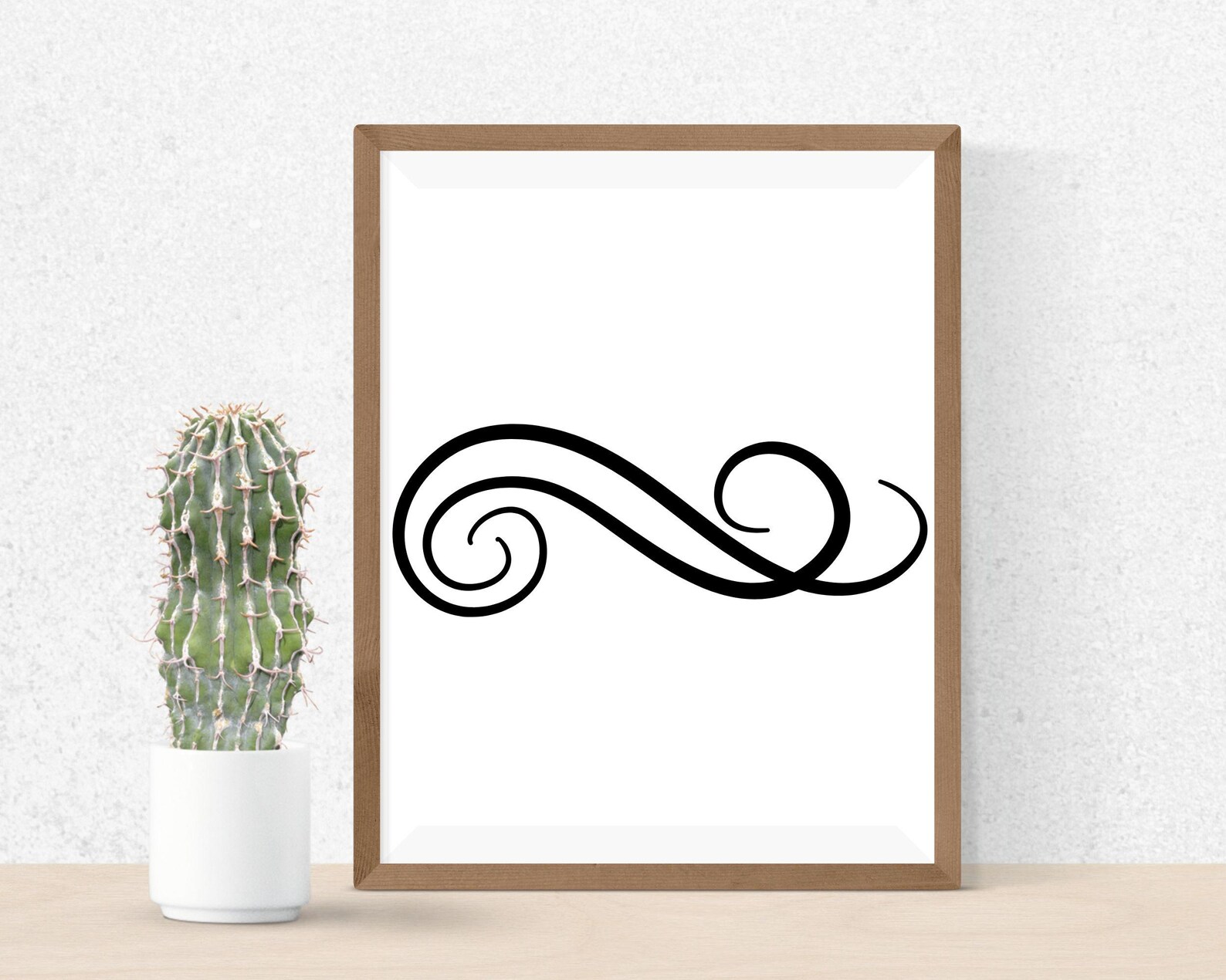 Swirl SVG Clipart, Flourish Cut File (instant Download) - Etsy