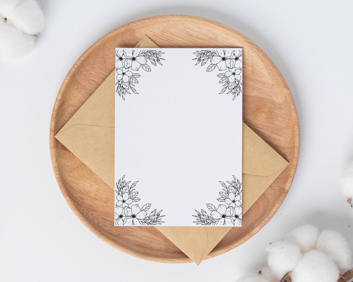 Corner Svg Bundle, Corner Svg, Floral Corner Svg Files, Decorative Page ...