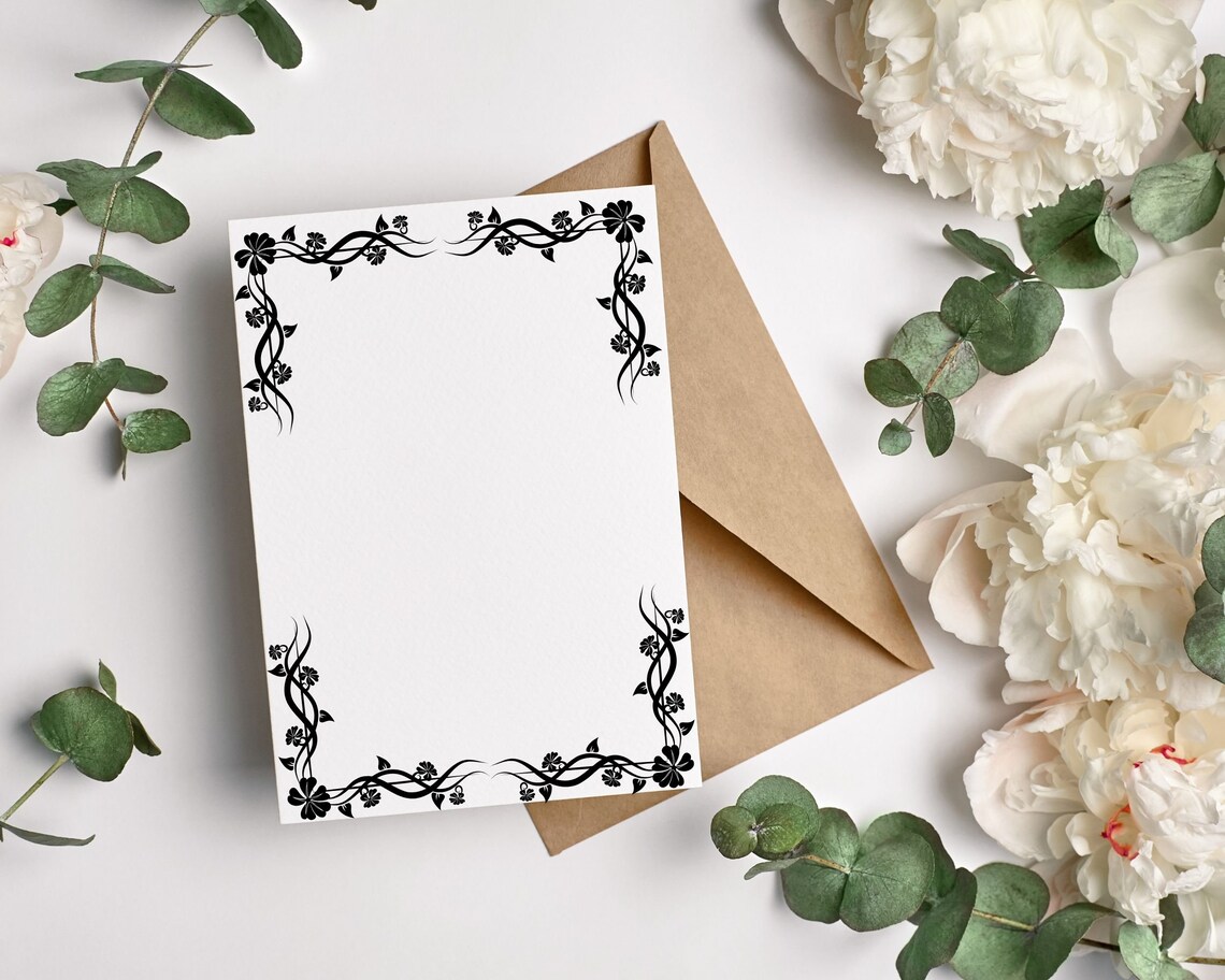 Corner Svg Bundle, Corner Svg, Floral Corner Svg Files, Decorative Page ...