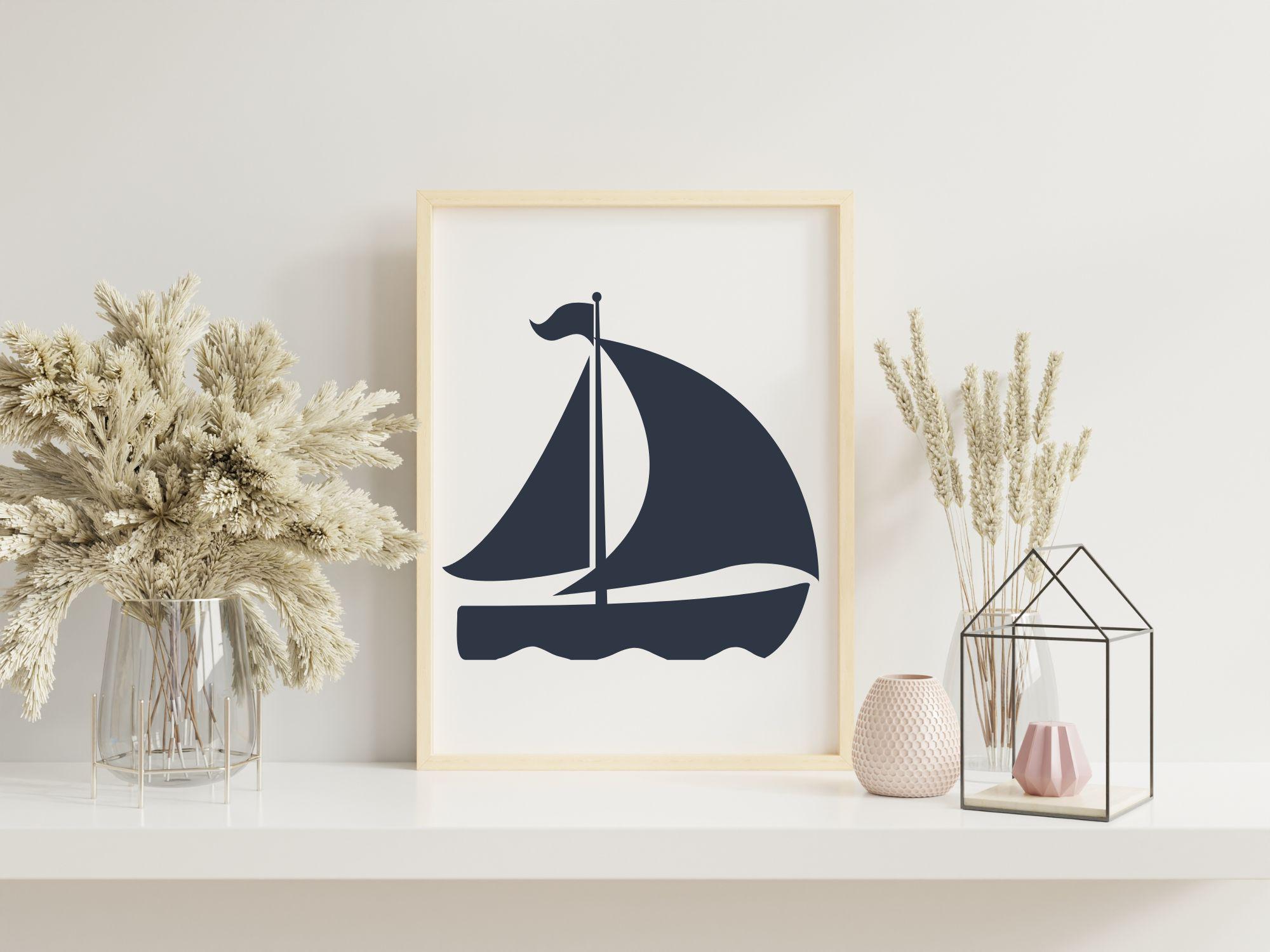 Sailboat SVG Bundle: Nautical Clipart, Cut Files (digital Download) - Etsy