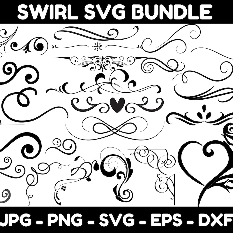 Western Swirls Digital - Etsy