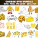 Cheese SVG Bundle Cheese SVG Cheese Clipart Cheese Cut Files for ...