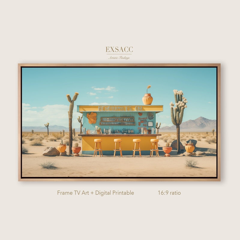 Framed Desert Wall Art - Etsy