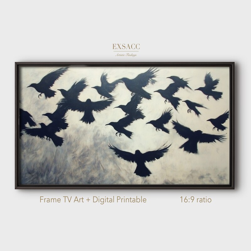 Flock of Crows - Etsy