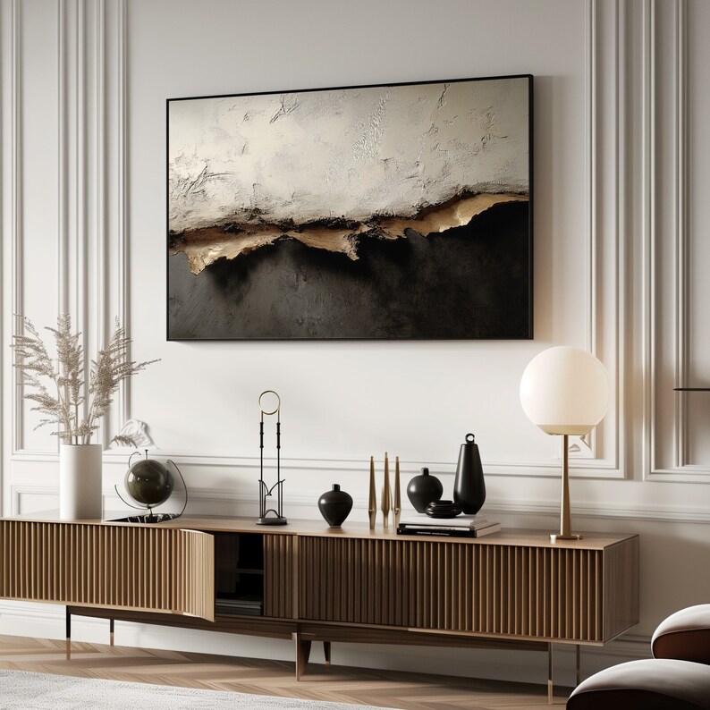 Wabi Sabi Art Frame TV, Texture Abstract Art, Work Well as Desktop ...
