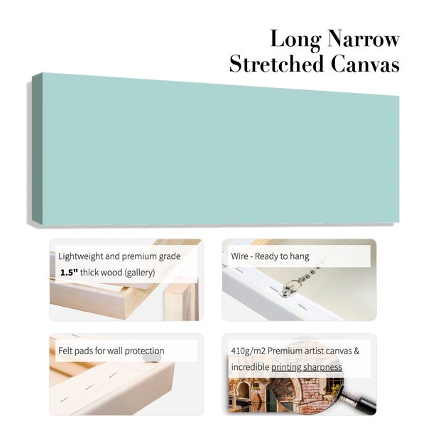 Narrow Floating Canvas Frame - Etsy