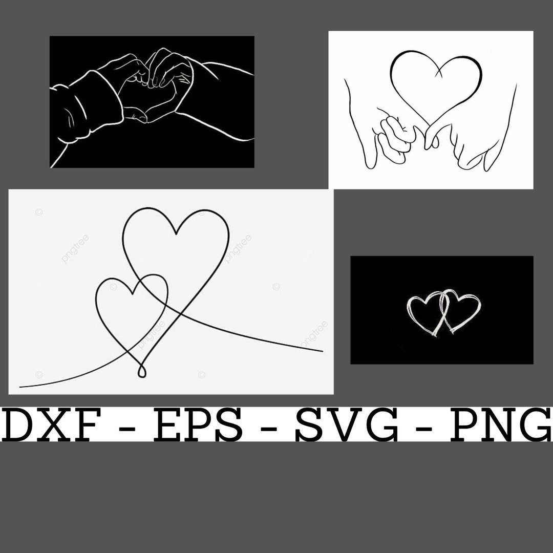 Heart SVG Bundle Heart Clipart Doodle Hearts Valentines - Etsy New Zealand