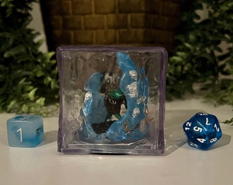 Unpainted GREEN Gelatinous Cube Minis That Are Also DICE Dungeons and ...