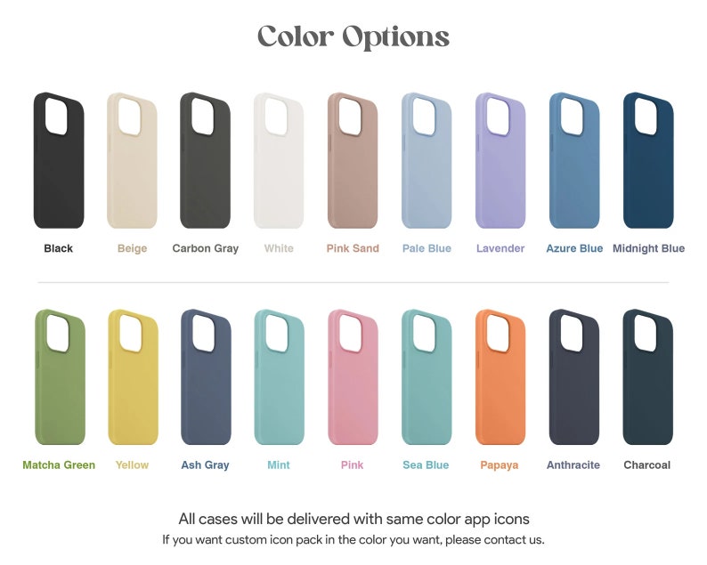 Buy Baby Blue Liquid Silicone Iphone Case & Ios App Icons Pack Online ...