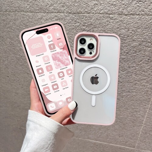 Iphone 13 Magnetic Magsafe Case Glitter Soft Case for Iphone - Etsy