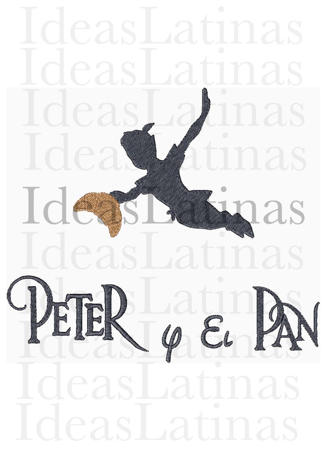 Peter Y El Pan Embroidery Design - Etsy