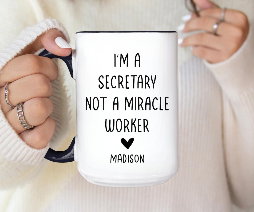 Funny Secretary Mug, Secretary Day Secretary Gift, Secretaries Day ...