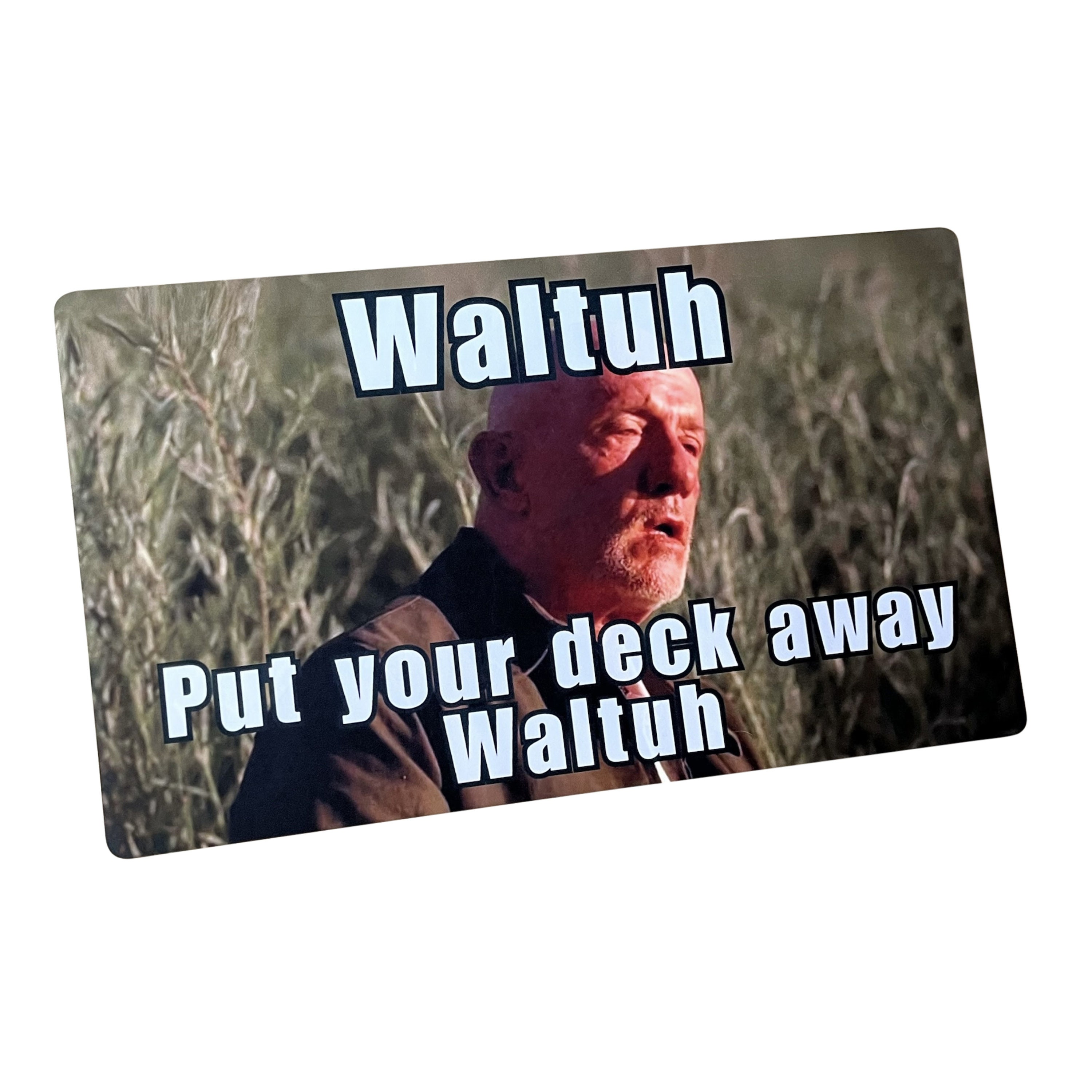 Waltuh Meme Playmat TCG Playmat Gaming Pad Card Game Playmat Funny ...