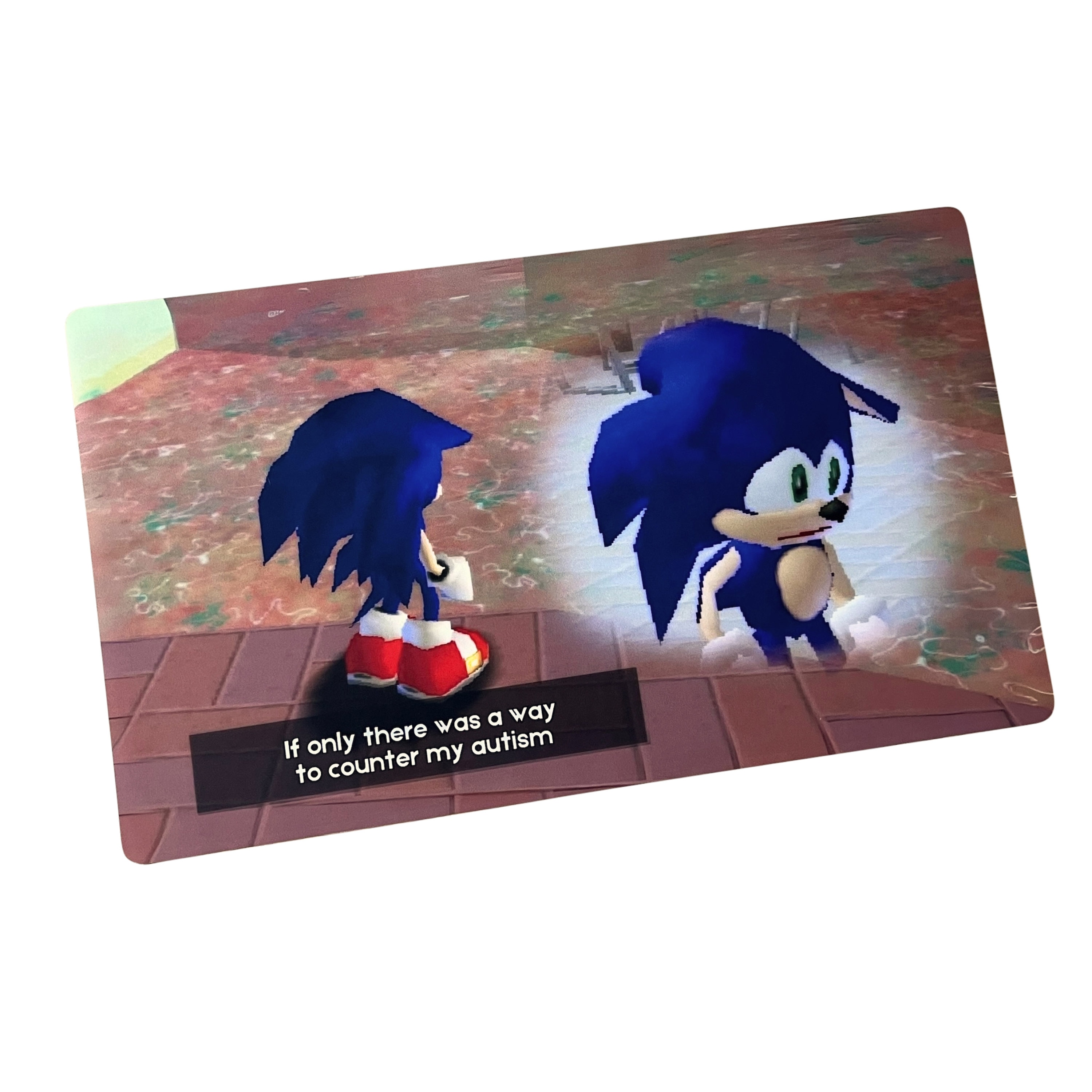 Sad Hedgehog | Meme Playmat | TCG Playmat | Gaming Pad | Card Game ...