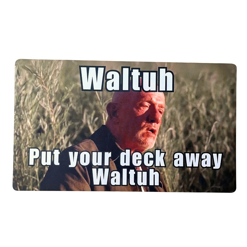 Waltuh | Meme Playmat | TCG Playmat | Gaming Pad | Card Game Playmat ...