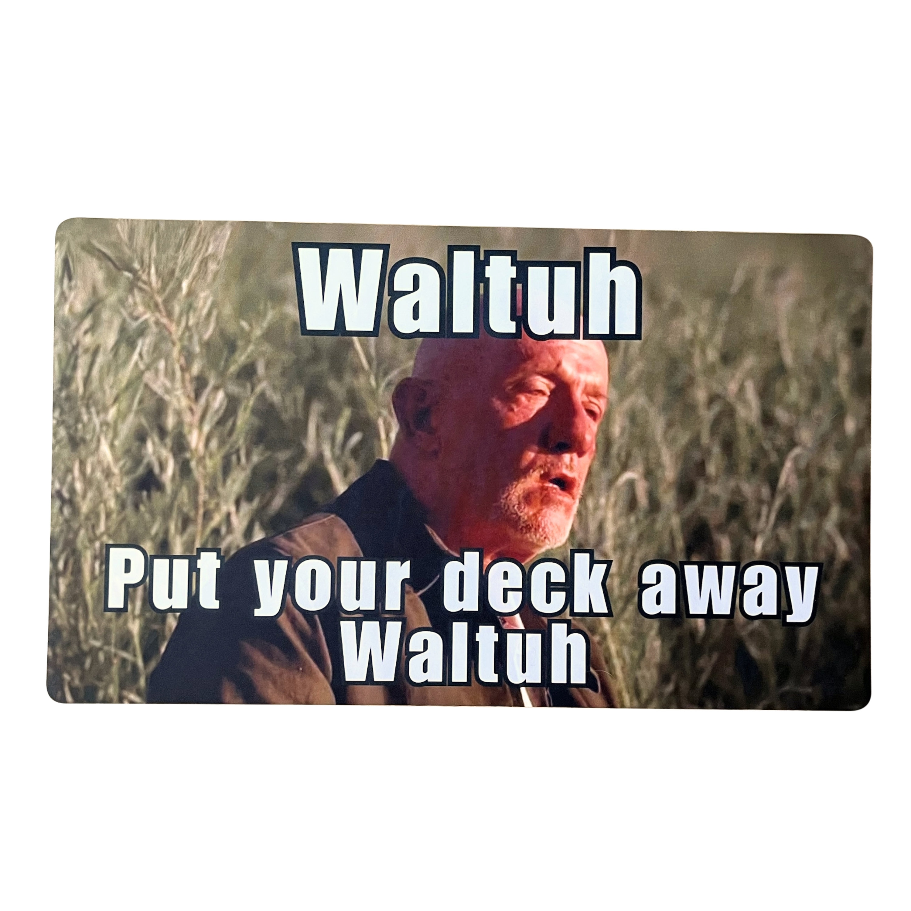 Waltuh Meme Playmat TCG Playmat Gaming Pad Card Game Playmat Funny ...