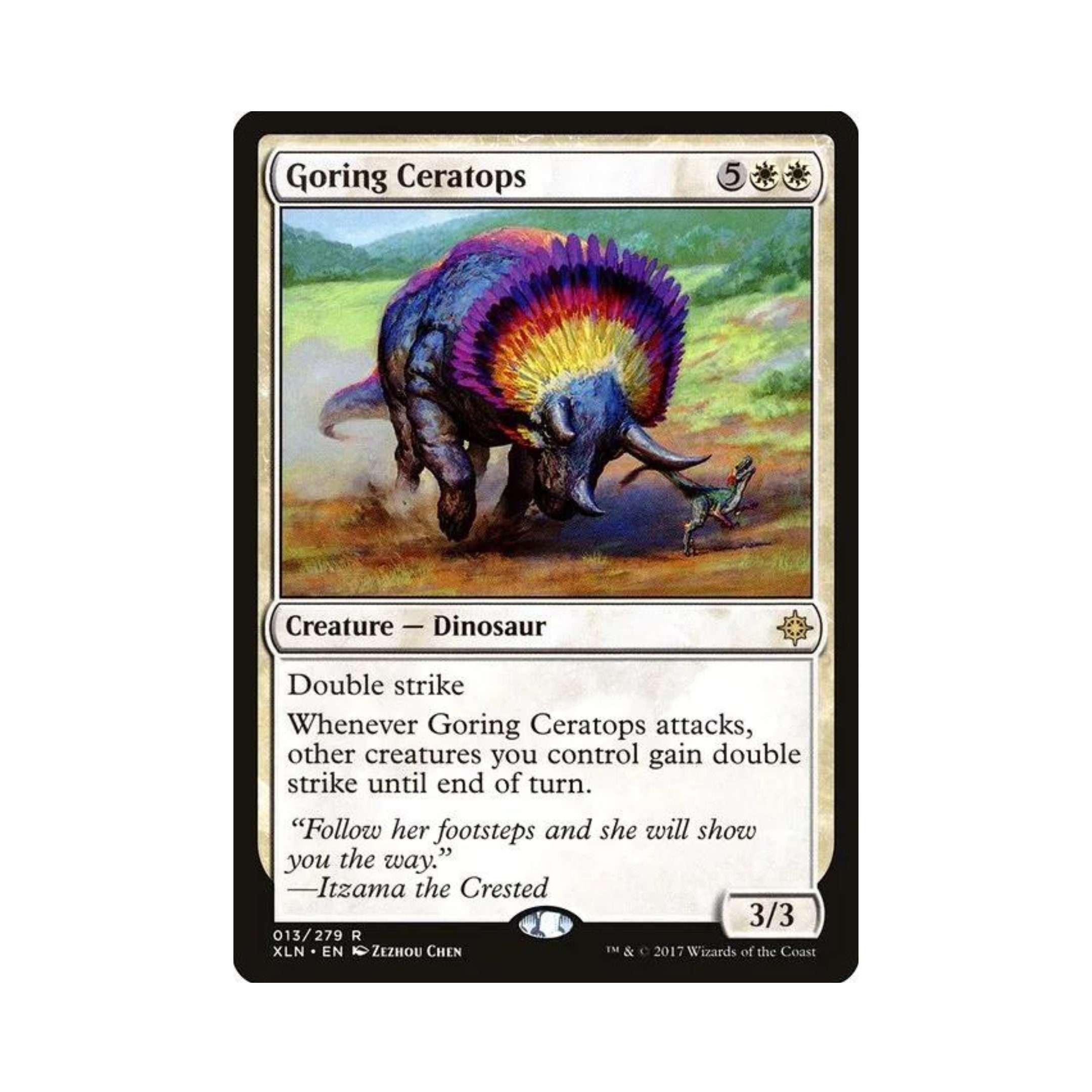 Gishath, Suns Avatar Deck Dinosaur Tribal Deck Custom Commander Deck ...