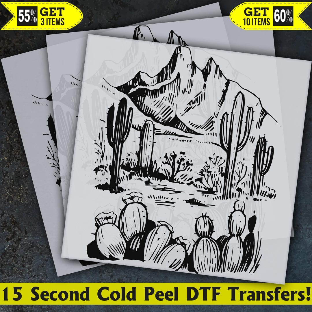 The True Face of the Wild West Western Ready to Press, Dtf Transfer ...