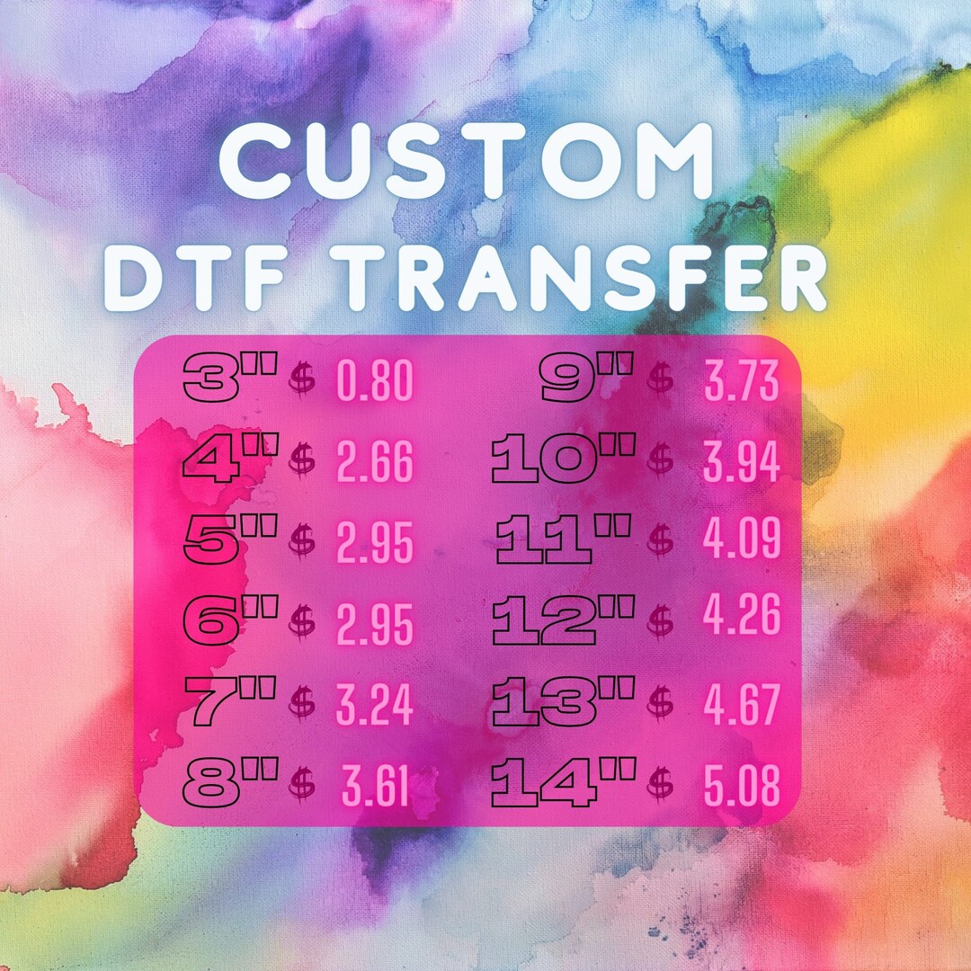 Custom Dtf Transfer, DTF Print Design, Custom Heat Transfer, Wholesale Dtf, Custom Gang Sheet ...