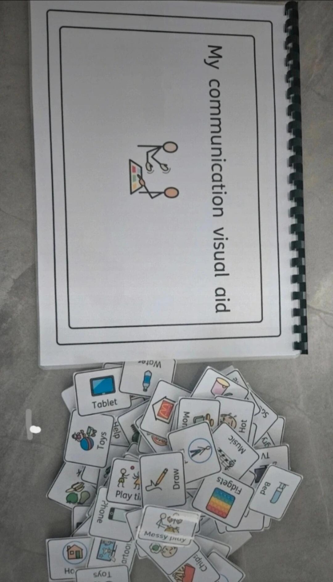 Starter Visual Communication Book With Pecs - Etsy