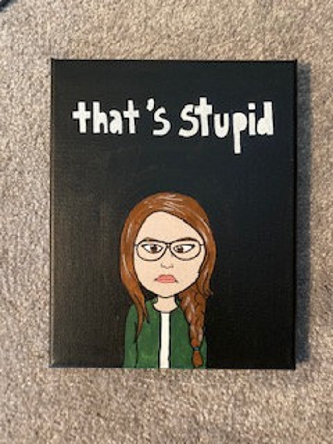 Custom Bitmoji Canvas - Etsy