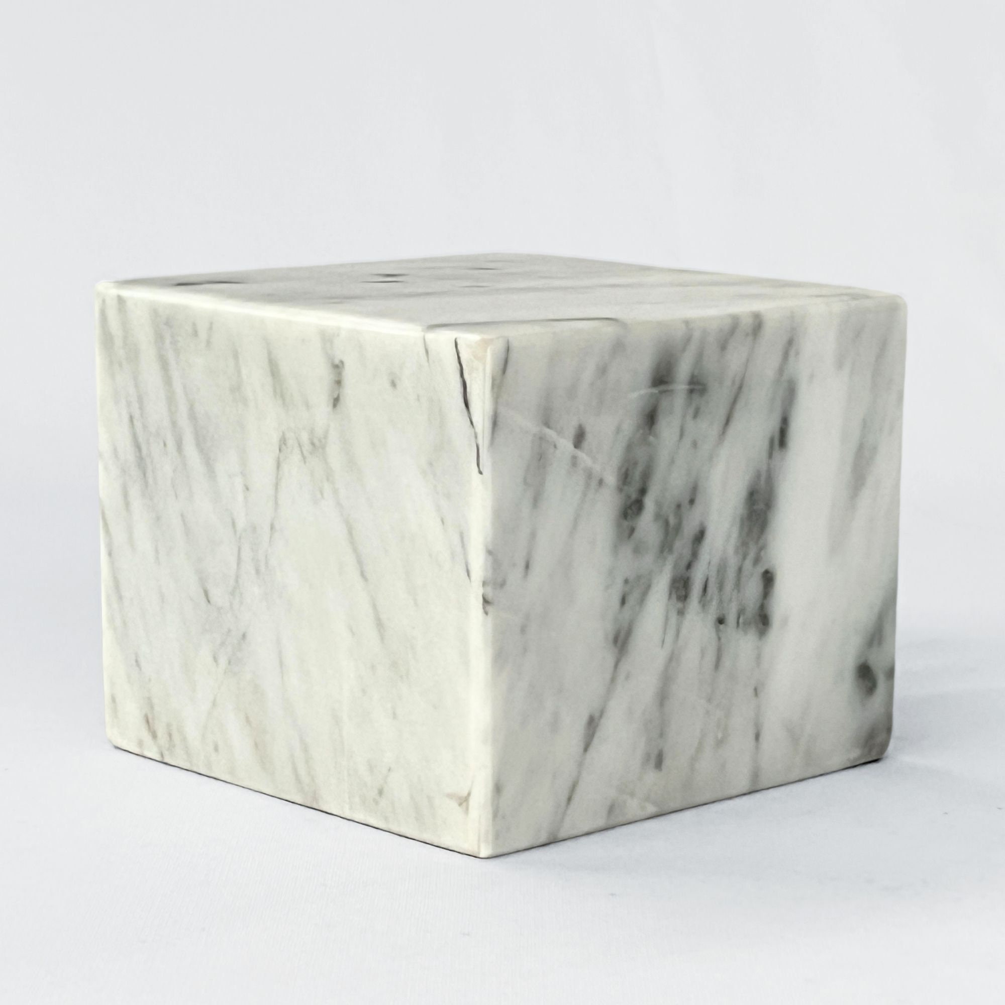 White Marble Mini Urn 40 Cubic Inches - Etsy