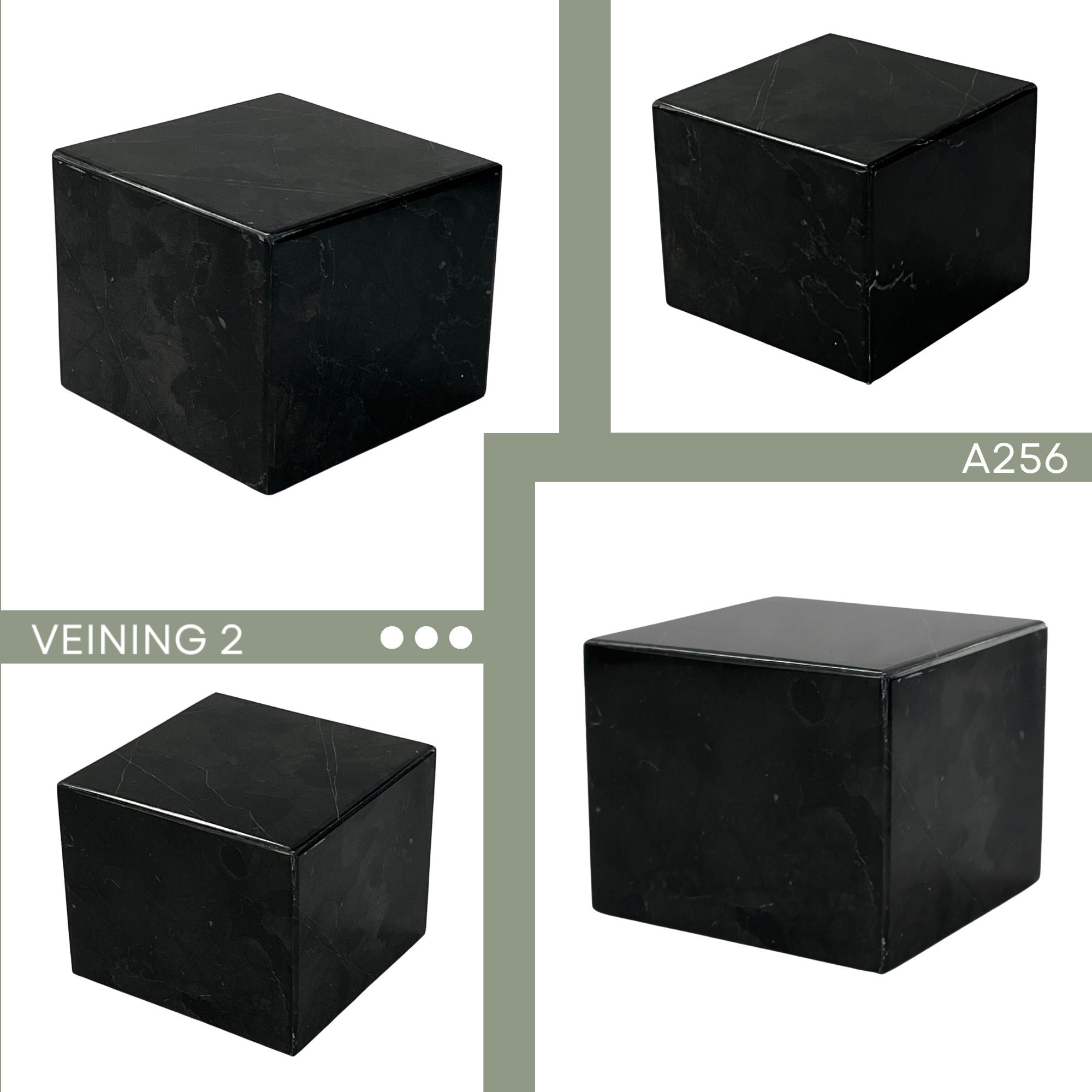 Black Marble Mini Urn 40 Cubic Inches - Etsy