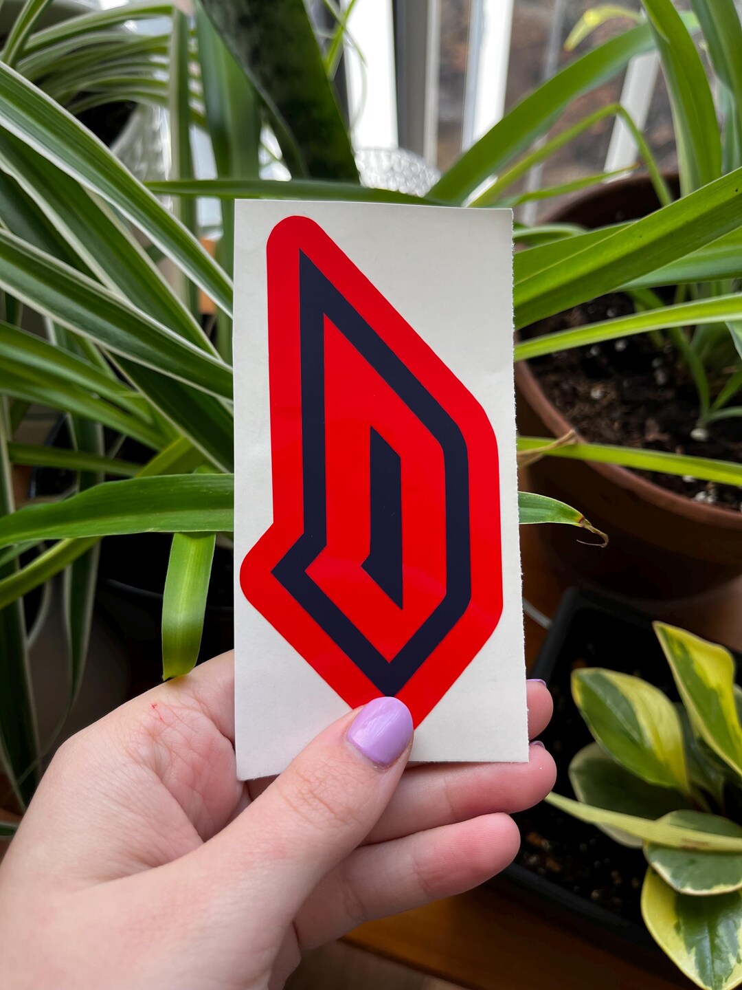 Sticker Duquesne University Duq Red and Blue Sticker 2x4 In - Etsy