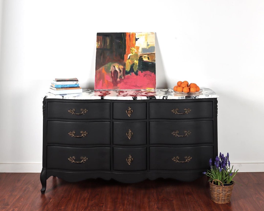 Painted French Provincial Chest of Drawers - - Etsy