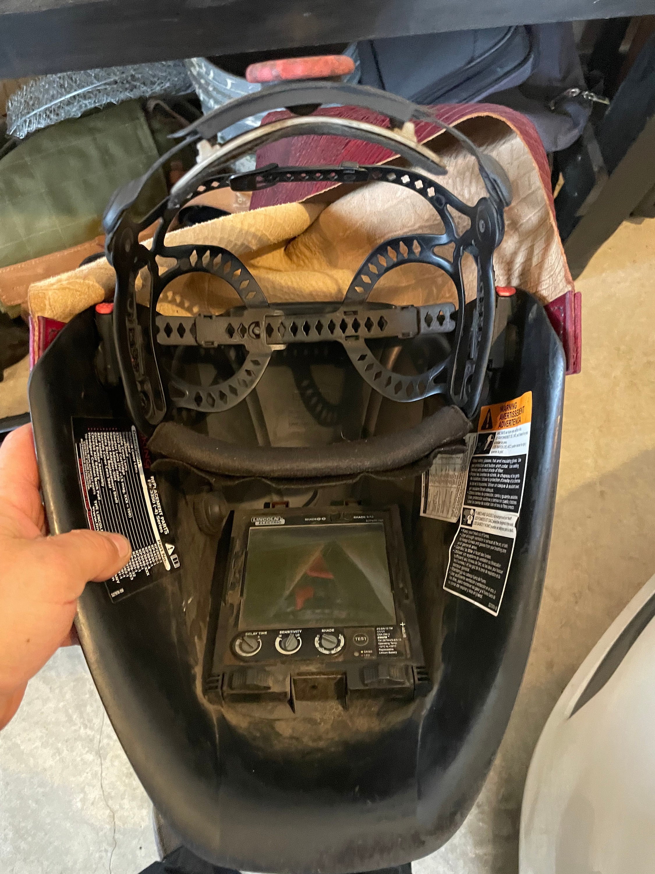 Custom Leather Welding Helmet Cape - Etsy