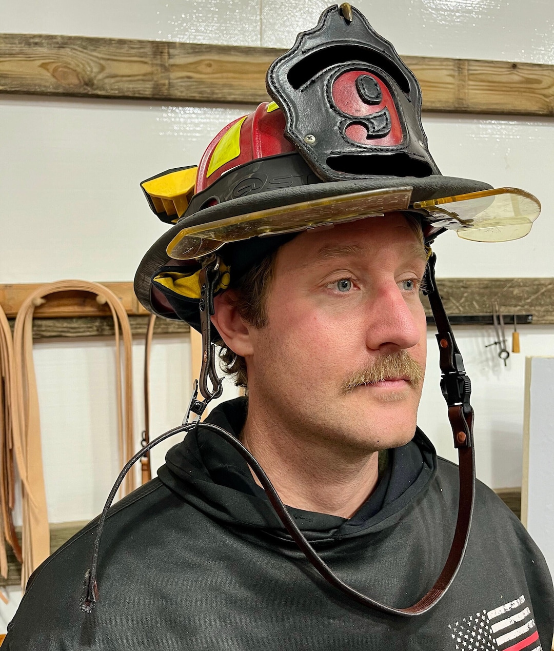 Leather Chin Strap - Etsy