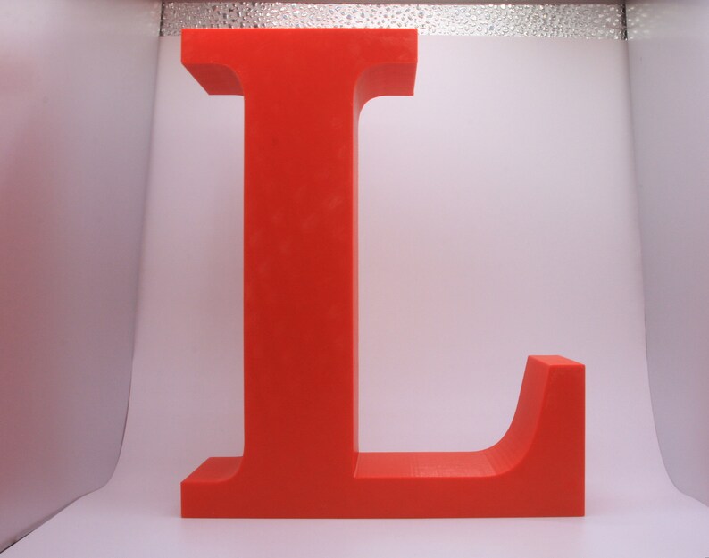 Giant 3d Prop Letters for Kids Custom 3d Printed Letters Sign - Etsy