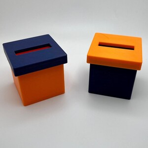 Custom Sized 3d Printed Square Prize/giveaway Raffle Boxes - Etsy