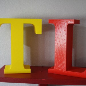 Giant 3D Printed Letter: Custom Prop Sign, Any Color - Etsy
