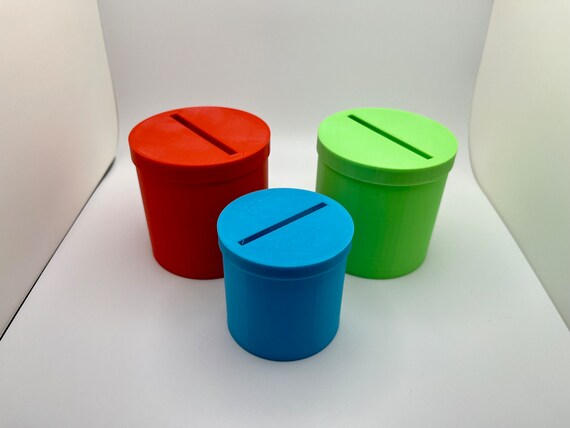 Custom Sized 3d Printed Cylindrical Raffle Boxes - Etsy Australia