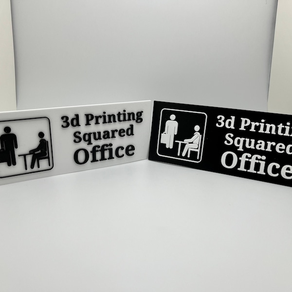 Custom 3d Print Nameplate - Etsy