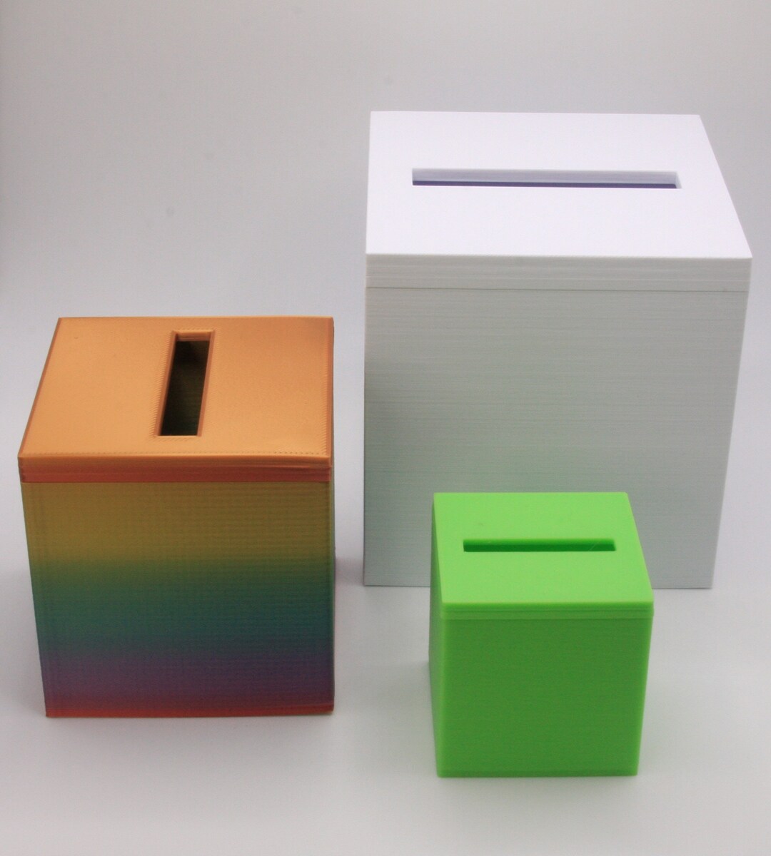 Custom seamless Raffle Boxes 3d Printed Adjustable - Etsy