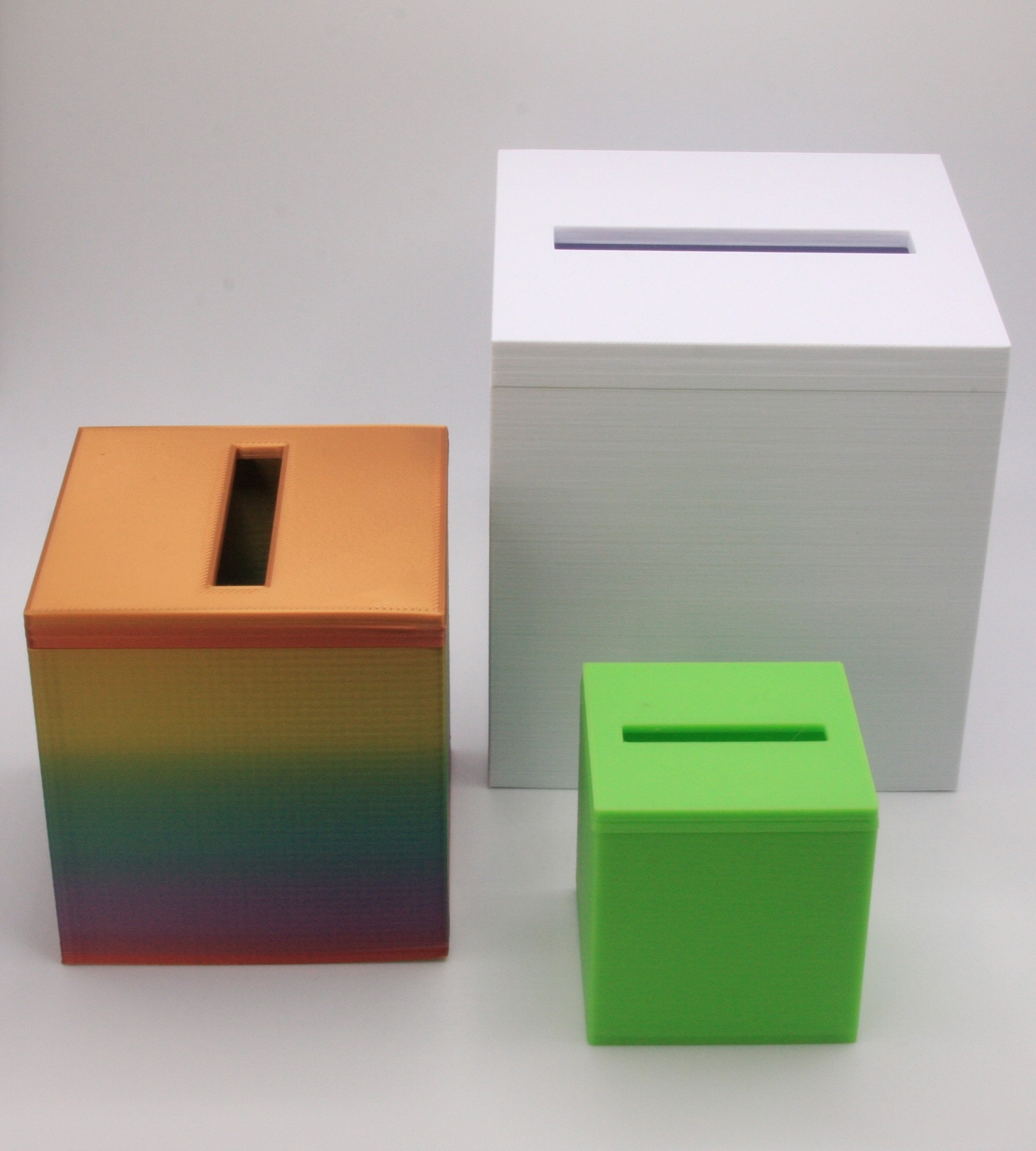 Custom seamless Raffle Boxes 3d Printed Adjustable Size Raffle Boxes - Etsy