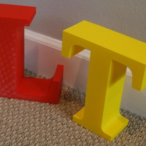 Giant 3d Prop Letters for Kids Custom 3d Printed Letters Sign Letters ...